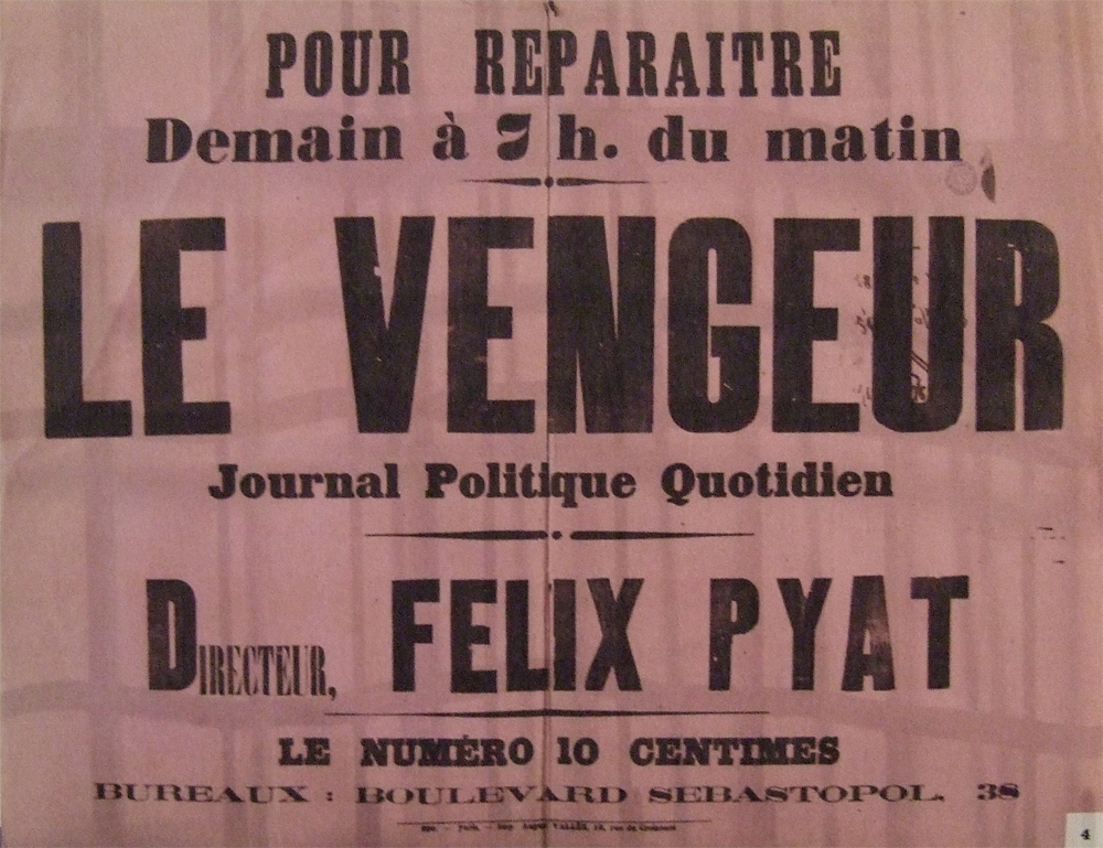 Félix Pyat, dramaturge, élu du Xe pendant la Commune | Les Amis du Louxor